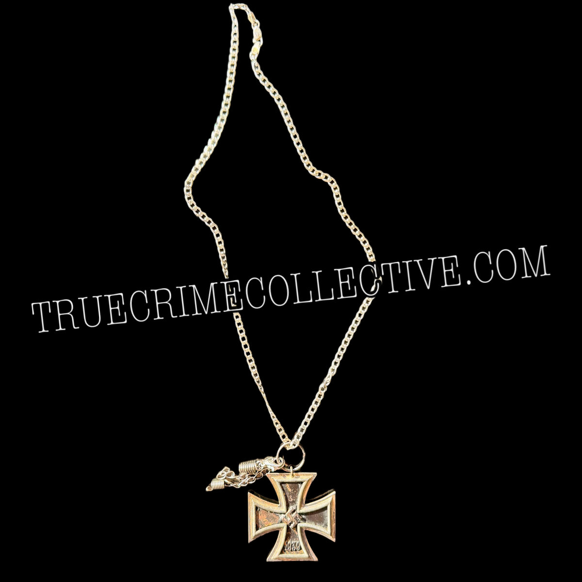 Charles Manson Prison Owned Nazi Pendant & Chain