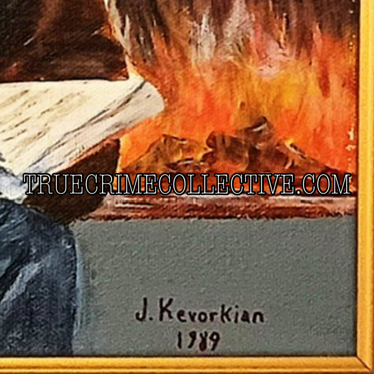 Jack Kevorkian Original Oil Painting for Sale