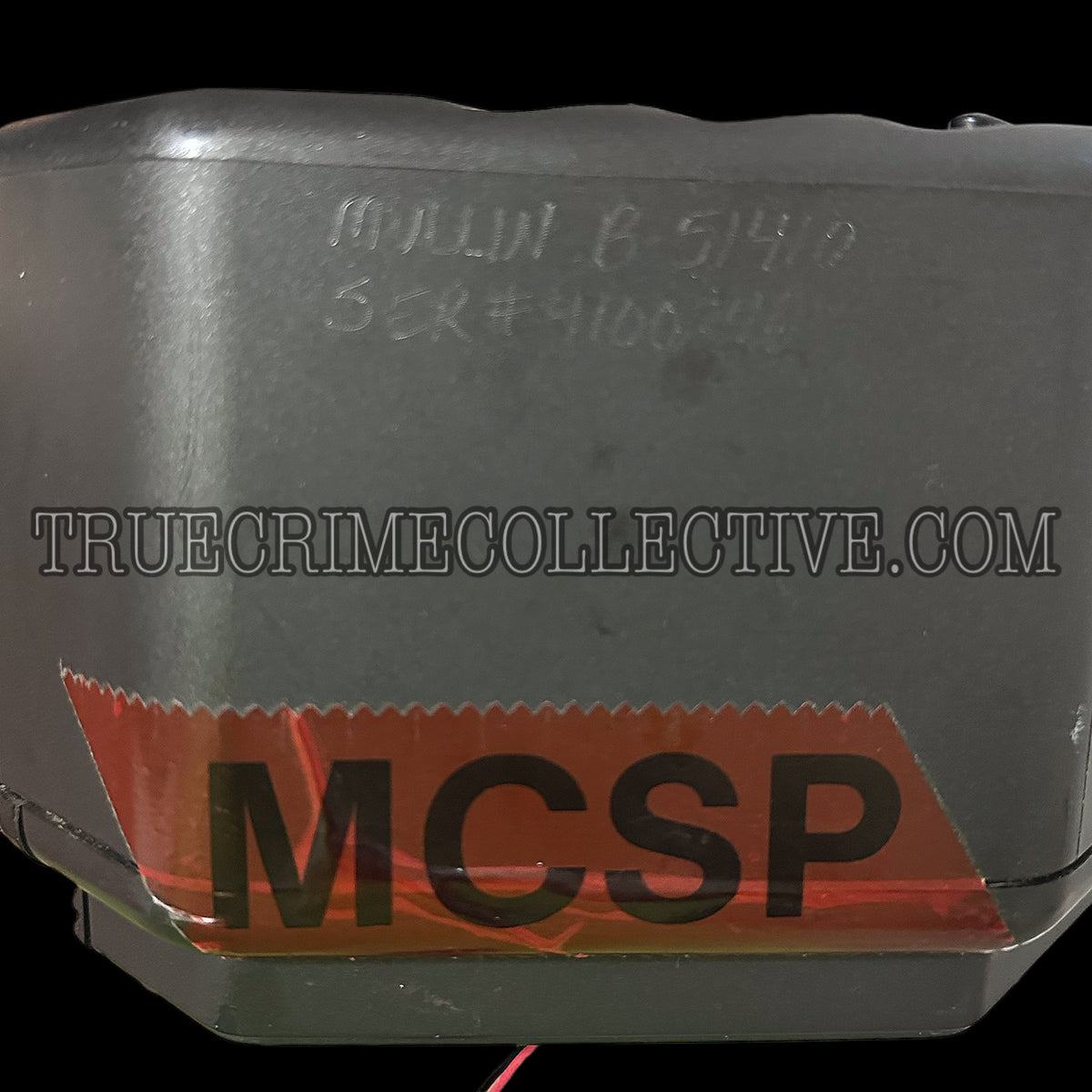 Herbert Mullin’s Prison CD Player/Radio